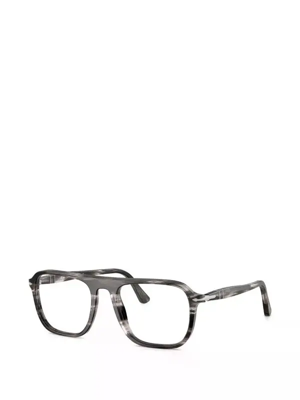 Persol Jacques Stripe-pattern Glasses