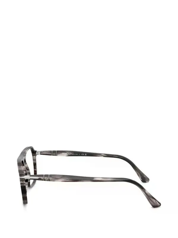 Persol Jacques Stripe-pattern Glasses