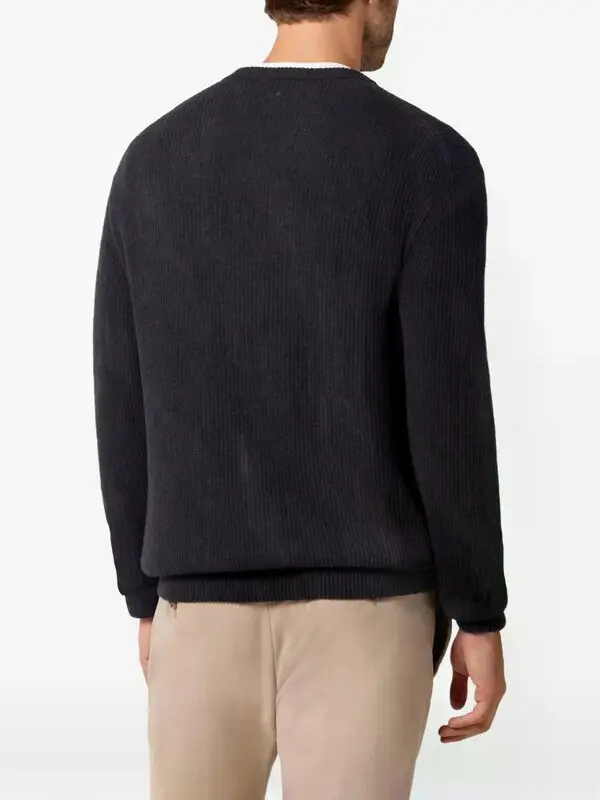 Paul & Shark Piuma Ribbed-knit Sweater