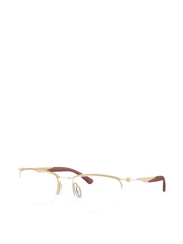 Ray-ban Browline Glasses - Gold