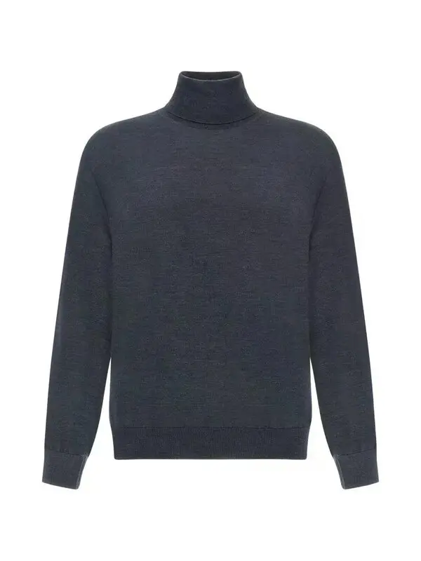 Paul & Shark Roll-neck Merino Sweater