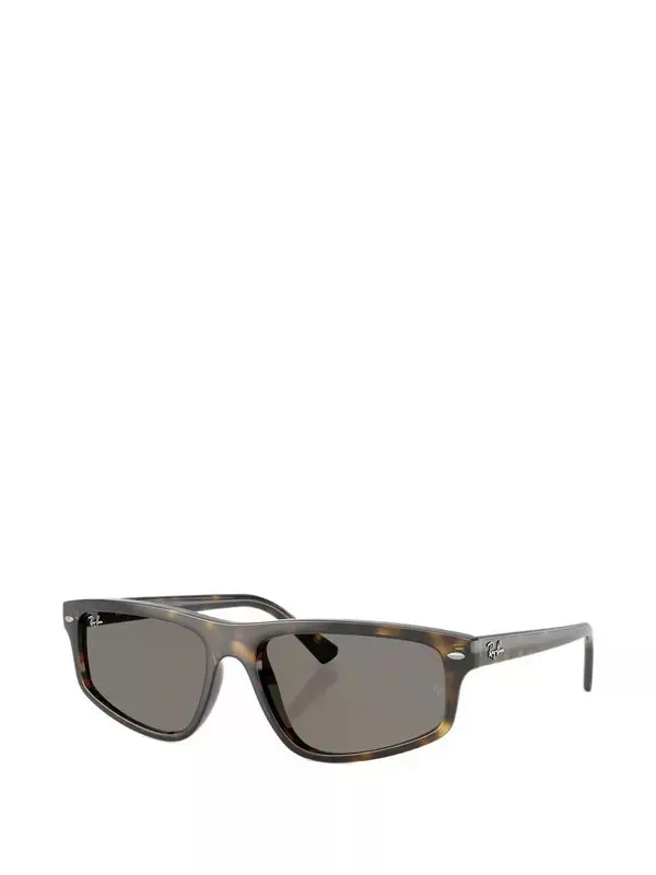 Ray-ban Havana Rectangle-frame Sunglasses