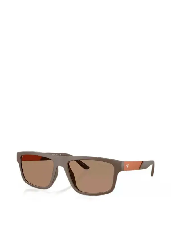 Emporio Armani Rectangle-frame Sunglasses