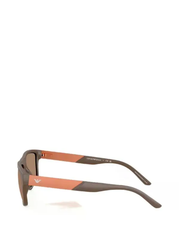 Emporio Armani Rectangle-frame Sunglasses