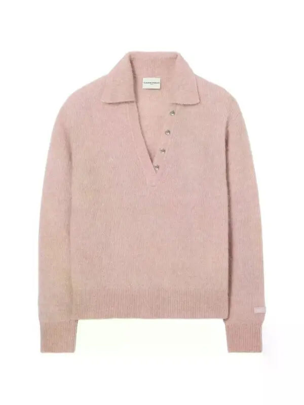 Claudie Pierlot Relaxed Fluffy Knit Jumper