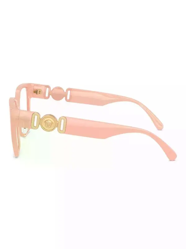 Versace Medusa Head Cat-eye Glasses - Pink