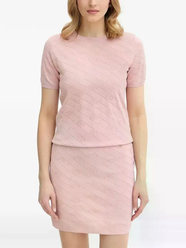 SILVIAN HEACH Patterned Short-sleeve Top