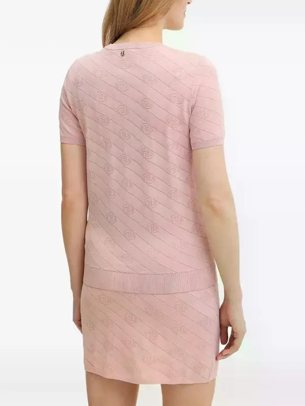 SILVIAN HEACH Patterned Short-sleeve Top