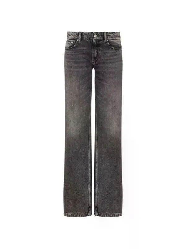 Moschino Logo-patch Jeans - Grey