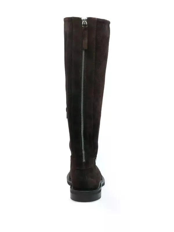 POEVE Suede Knee-high Boots