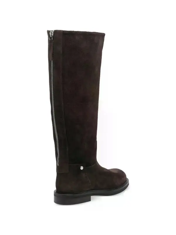 POEVE Suede Knee-high Boots
