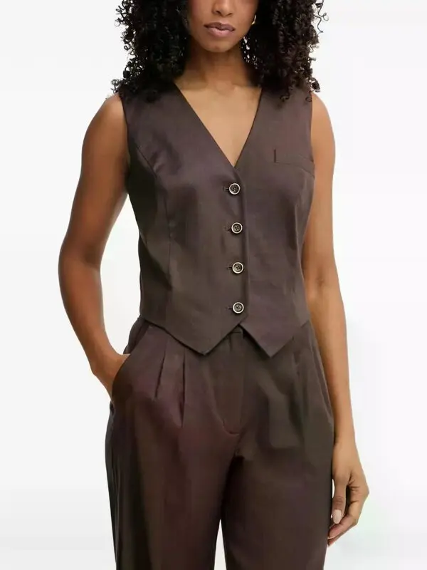 Guess Button-up Waistcoat