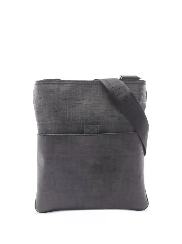 Fendi Zucca Cross Body Bag - Grey