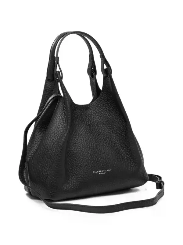 GIANNI CHIARINI Medium Dua Pebbled Leather Tote Bag