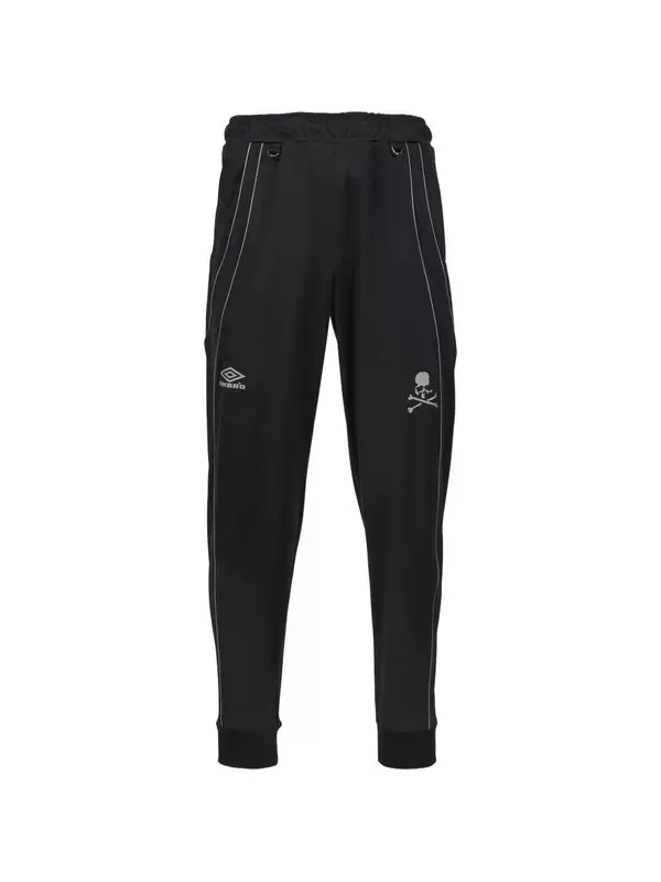 UMBRO X Martermind World Logo-print Tapered Track Pants - Black