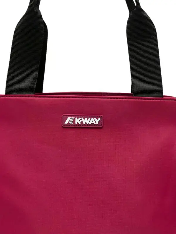 K-WAY Aisy Zip-fastening Tote Bag - Pink