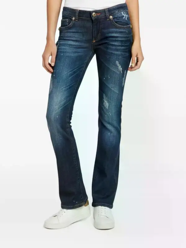 Max Mara Texas Rock Straight-cut Jeans - Blue