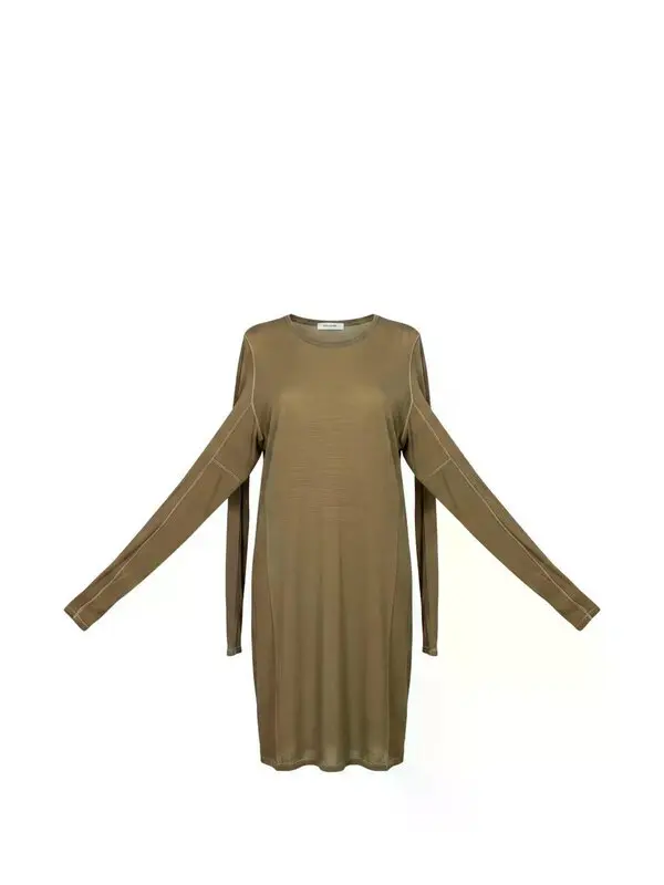 UMA WANG Debi Long-sleeve Mini Dress