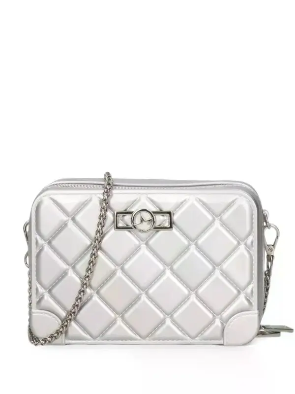 MARC ELLIS Mini Flat Panda 26 Shoulder Bag - Silver