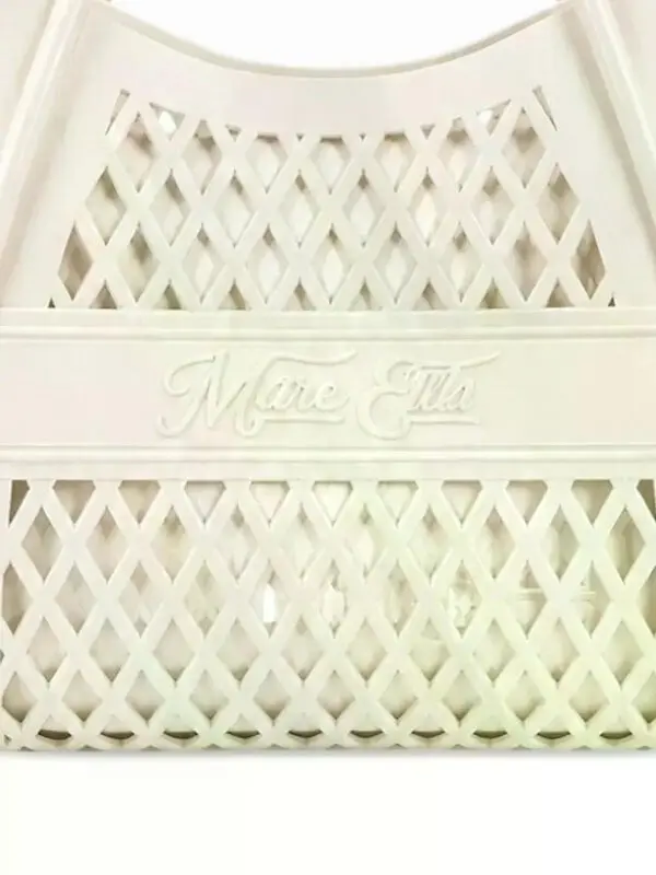 MARC ELLIS Medium Flat Basket Tote Bag