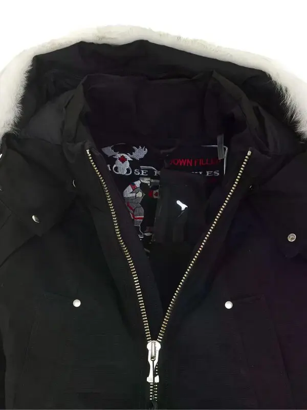 Moose Knuckles Ballistic Shearling-trim Bomber Jacket