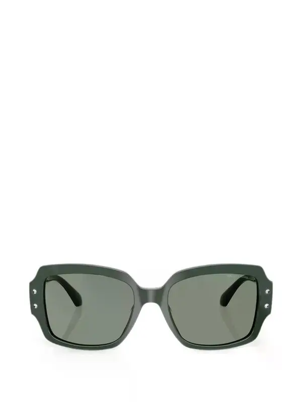 Michael Kors Châtel Square-frame Sunglasses - Green
