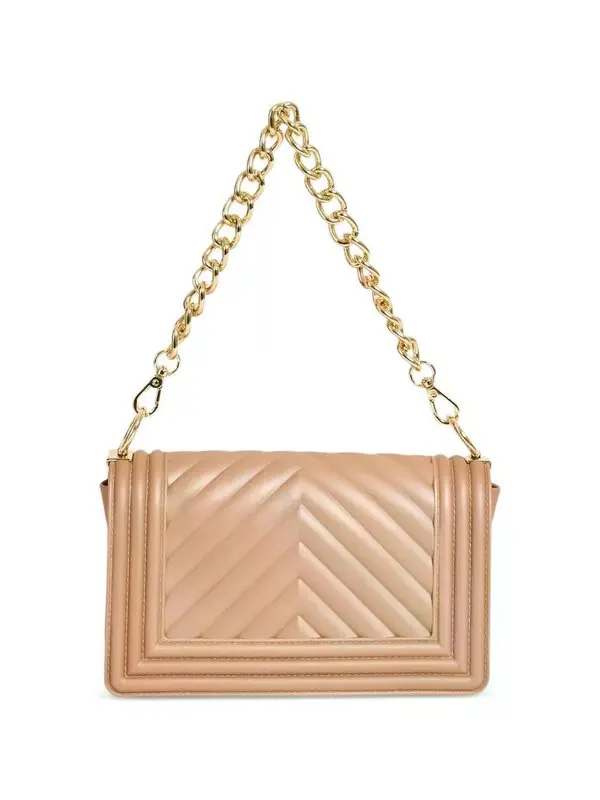 MARC ELLIS Flat S 26 Quilted Shoulder Bag - Neutrals