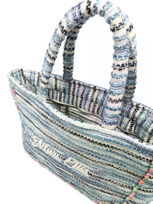 MARC ELLIS Medium Buby Striped Tote Bag