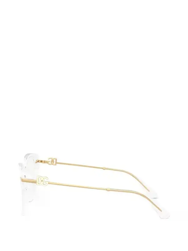 Dolce & Gabbana Cat-eye Frame Glasses