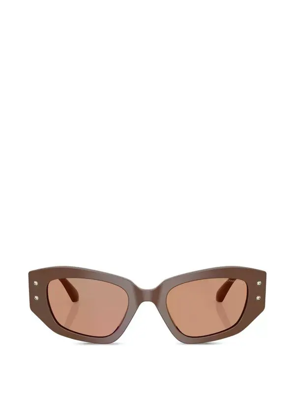 Michael Kors Le Praz Cat-eye Sunglasses - Brown