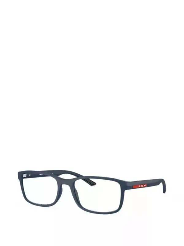Prada Rectangle-frame Glasses - Blue