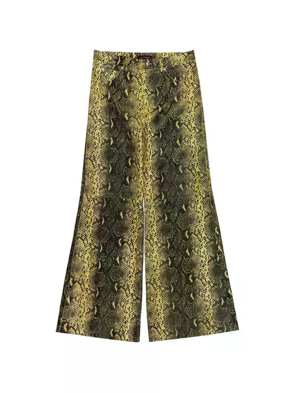 LỰU ĐẠN Phat Snake-effect Trousers