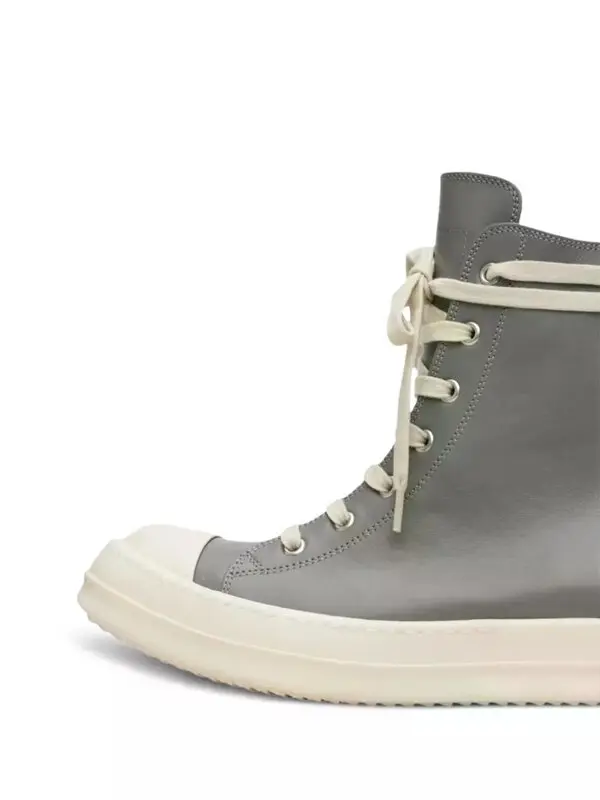 Rick Owens Ramone High-top Sneakers - Grey