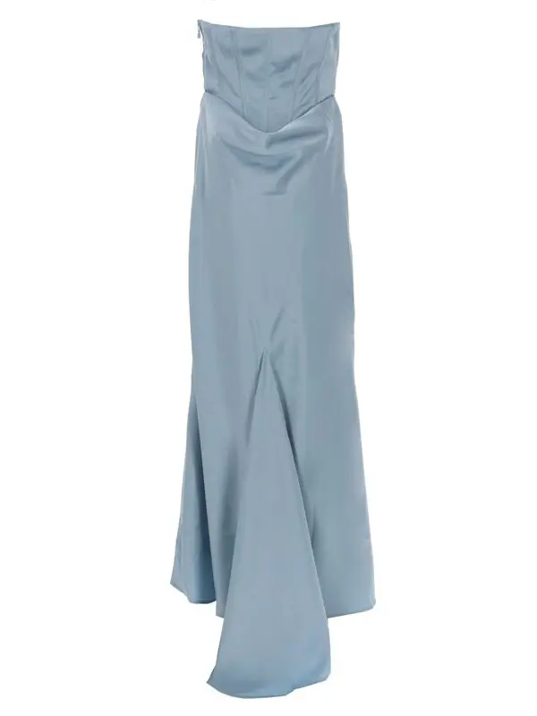 ROTATE BY BIRGER CHRISTENSEN Abito In Satin Con Corsetto