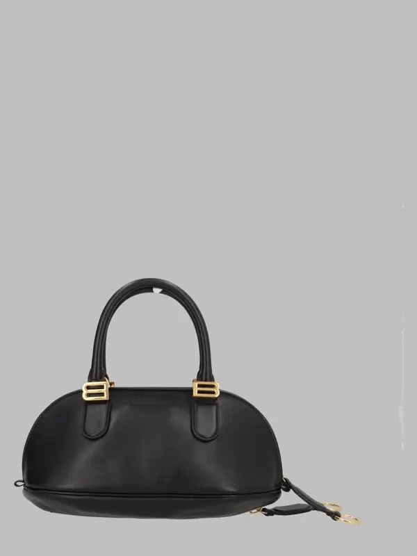 Balenciaga Bolero Mini Bowling Bag - Black