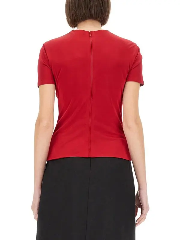 Versace Safety Pin Curled Top