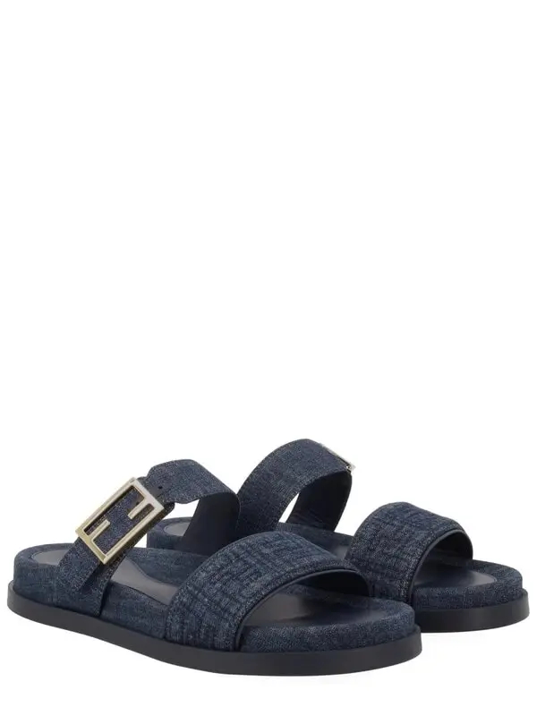 Fendi Feel Sandals - Blue
