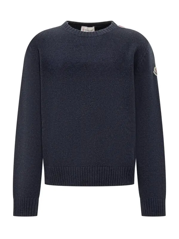 Moncler Knit Pullover Sweater - Blu