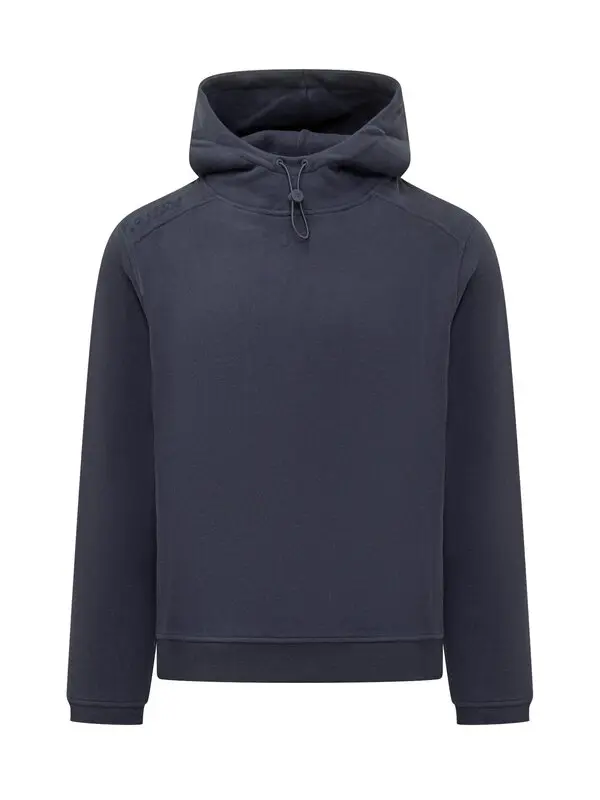 K-WAY Hooded Sweatshirt - Blue Depth