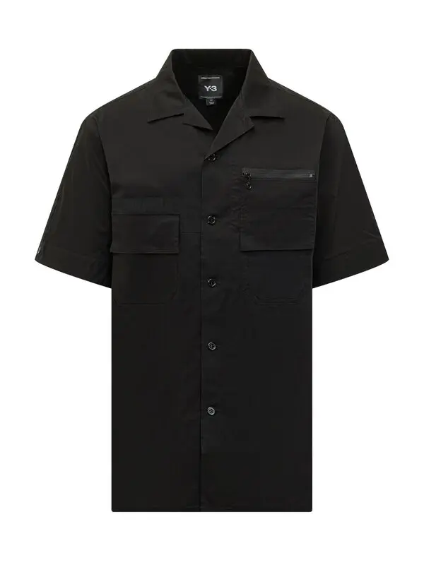 Y3 Cut-out Sleeves Shirt
