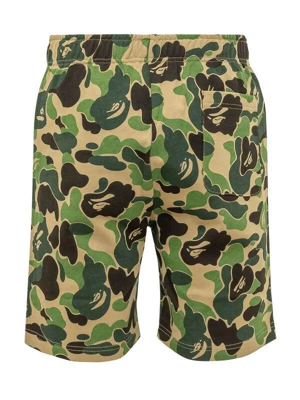 A BATHING APE Mini Camo Sweat Shorts