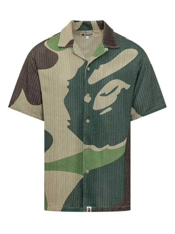 A BATHING APE Mega Abc Camo Shirt