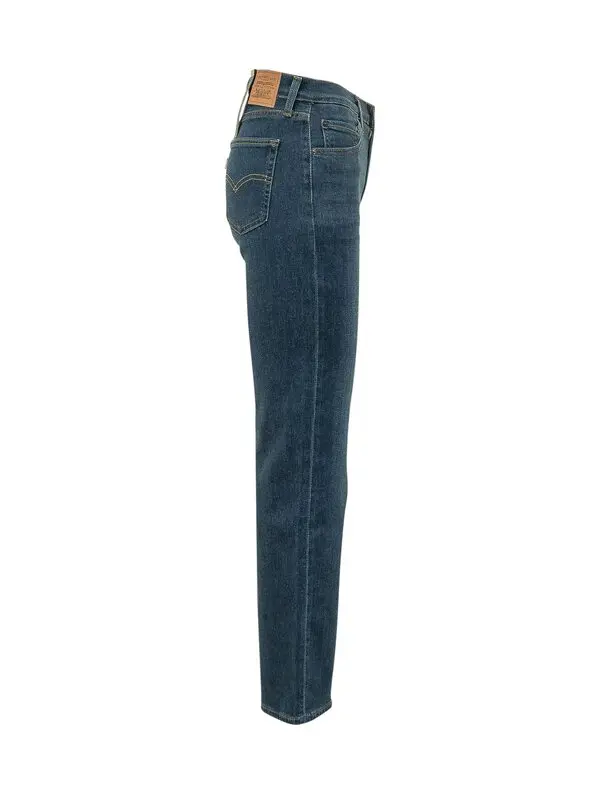 LEVI'S 723 High Rise Straight Jeans - Dark Indigo
