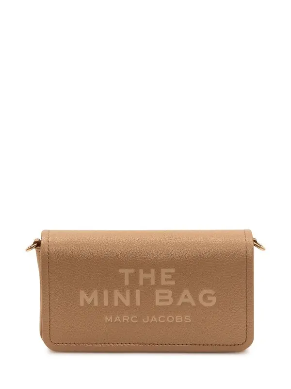 Marc Jacobs Cow Leather Shoulder Handbag - Camel
