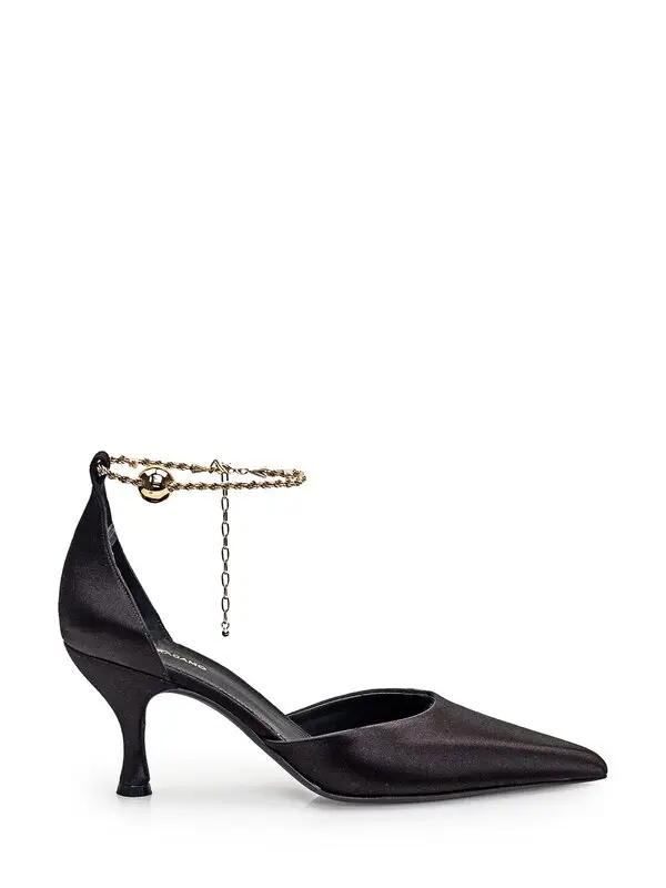 FERRAGAMO Catena Detail Décollet - Nero