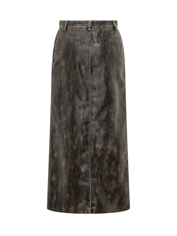 Palm Angels Vintage-inspired Midi Skirt
