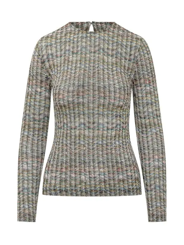 Missoni Caperdoni Crewneck Knit Sweater