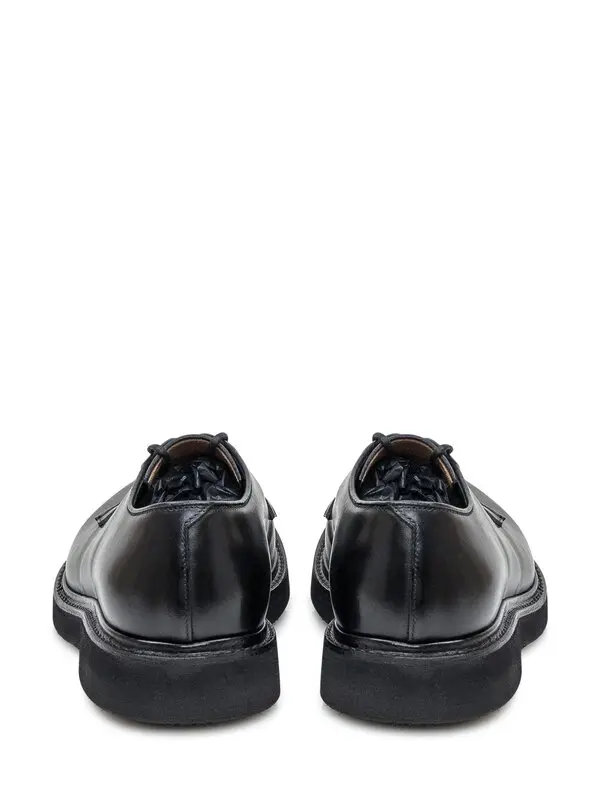 Premiata Luxe Leather Lace-ups - Nero