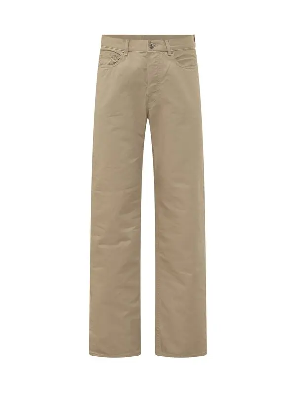 JW Anderson Straight Leg Denim Jeans - Beige