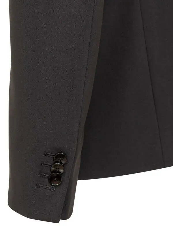 CELLAR DOOR Tailored Blazer Jacket - Nero